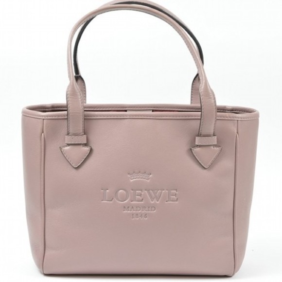 Loewe | Bags | Loewe Bag Heritage Pink Tote | Poshmark